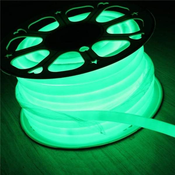 I LumoS 16mm GREEN Flexible IP65 Dimmable 360 Degree LED Neon Strip Li