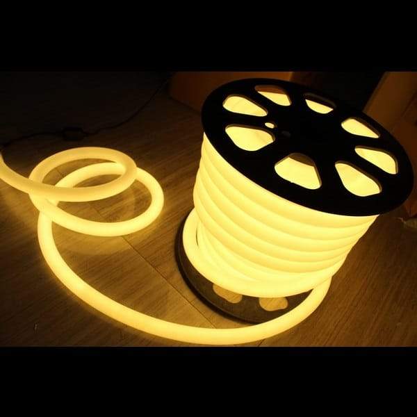 I LumoS 16mm WARM WHITE Flexible IP65 Dimmable 360 Degree LED Neon Str